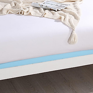 HOMBYS High Density Mattress Sag Support Memory Foam Under Mattress Support Pad to Fix Saggy Beds-Trapezoidal Shape 2 Inches Extra Thick Ideal for Sags Deeper 1 Inch-2 Inch