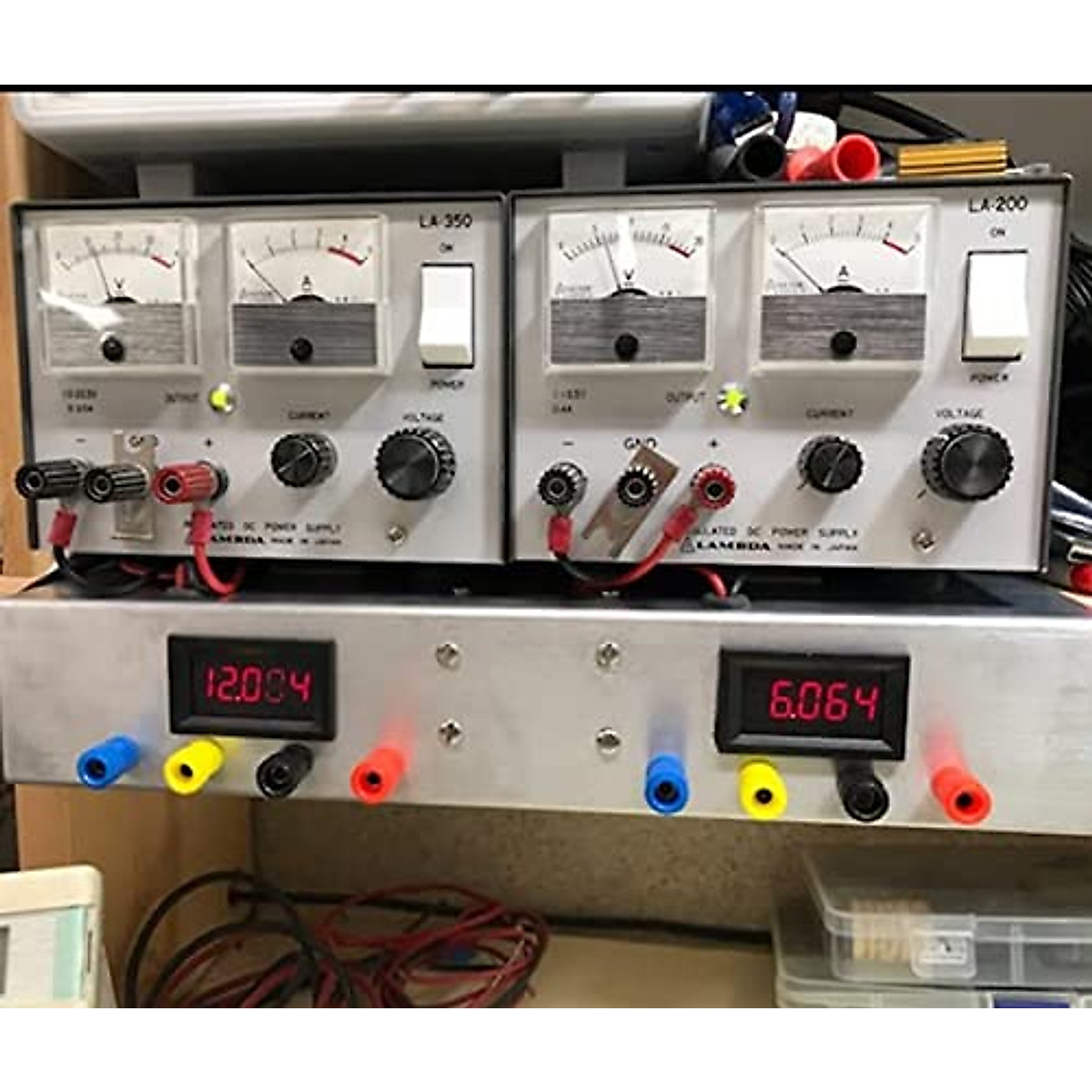 Eaglerich Mini Car LED Display Digital Voltmeter DC 4-30V 0.36" 5 Digit Voltage Panel Meter Red 3 Wires