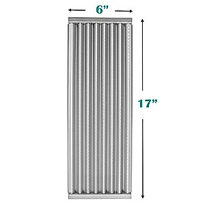EasiBBQ 3-Pack Stainless Steel Emitter Plates for 2015 and Newer Char-Broil Commercial, Signature, Professional Series TRU-Infrared Gas Grills
