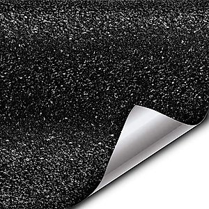 Black Indestructible Paint Wrap Vinyl roll (17.5" X 5FT)