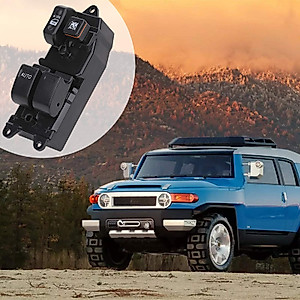 AiYiGu Power Window Switch Master Control Button Driver Side Compatible with Toyota Tundra 2000-2006/Tacoma 2001-2011/Sienna 98-01/Solara 99-03/FJ Cruiser 07-11 Replaces OEM 84820-08010 84820-10100A