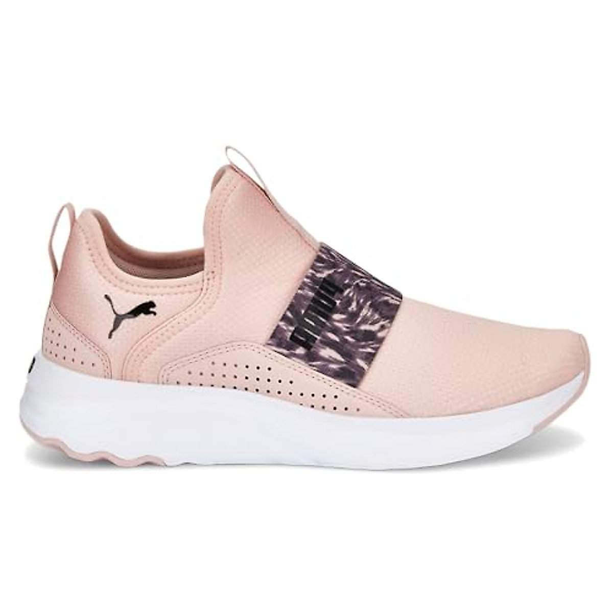 PUMA Women's SOFTRIDE Sophia Slip On Sneaker, Rose Quartz-Dusty Plum, 8