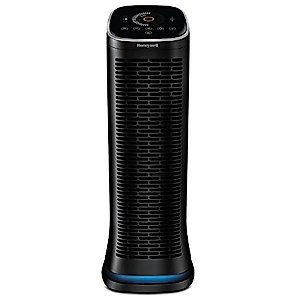 Honeywell HFD360 Air Genius 6 Air Purifier with Bluetooth, Permanent, Washable Filter, Large Rooms (260 sq. ft.), Black