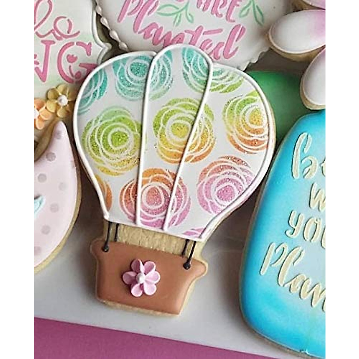 Hot Air Balloon Cookie Cutter, 4.25" Made in USA by Ann Clark