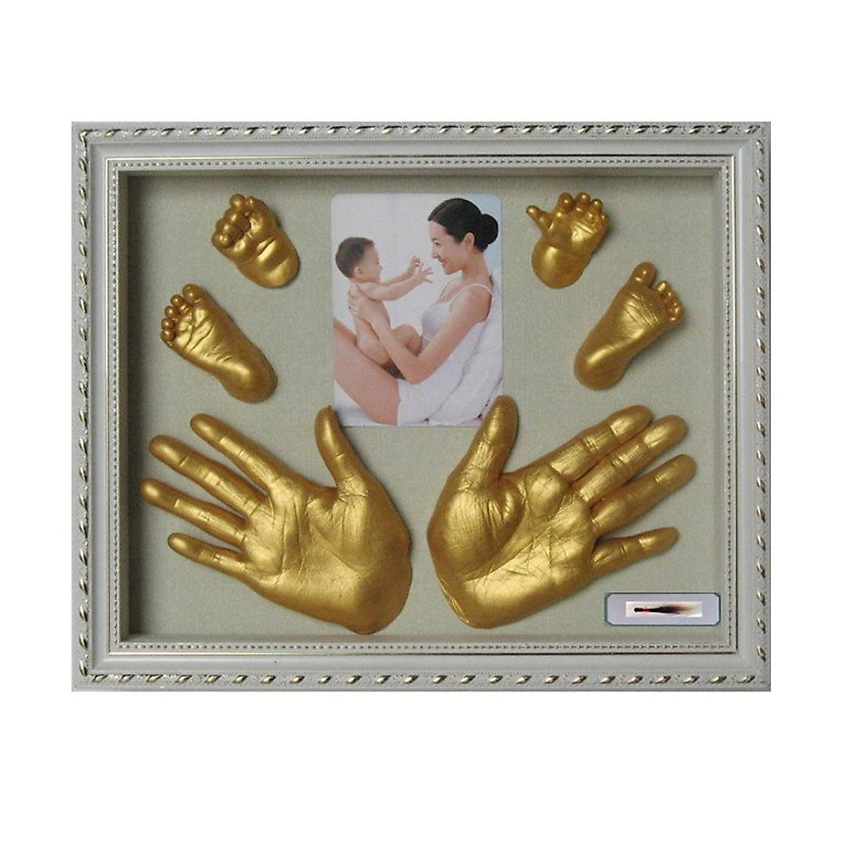 Keepsake Hands DIY Plaster Statue Casting Kit - Cast Baby Hand & Foot