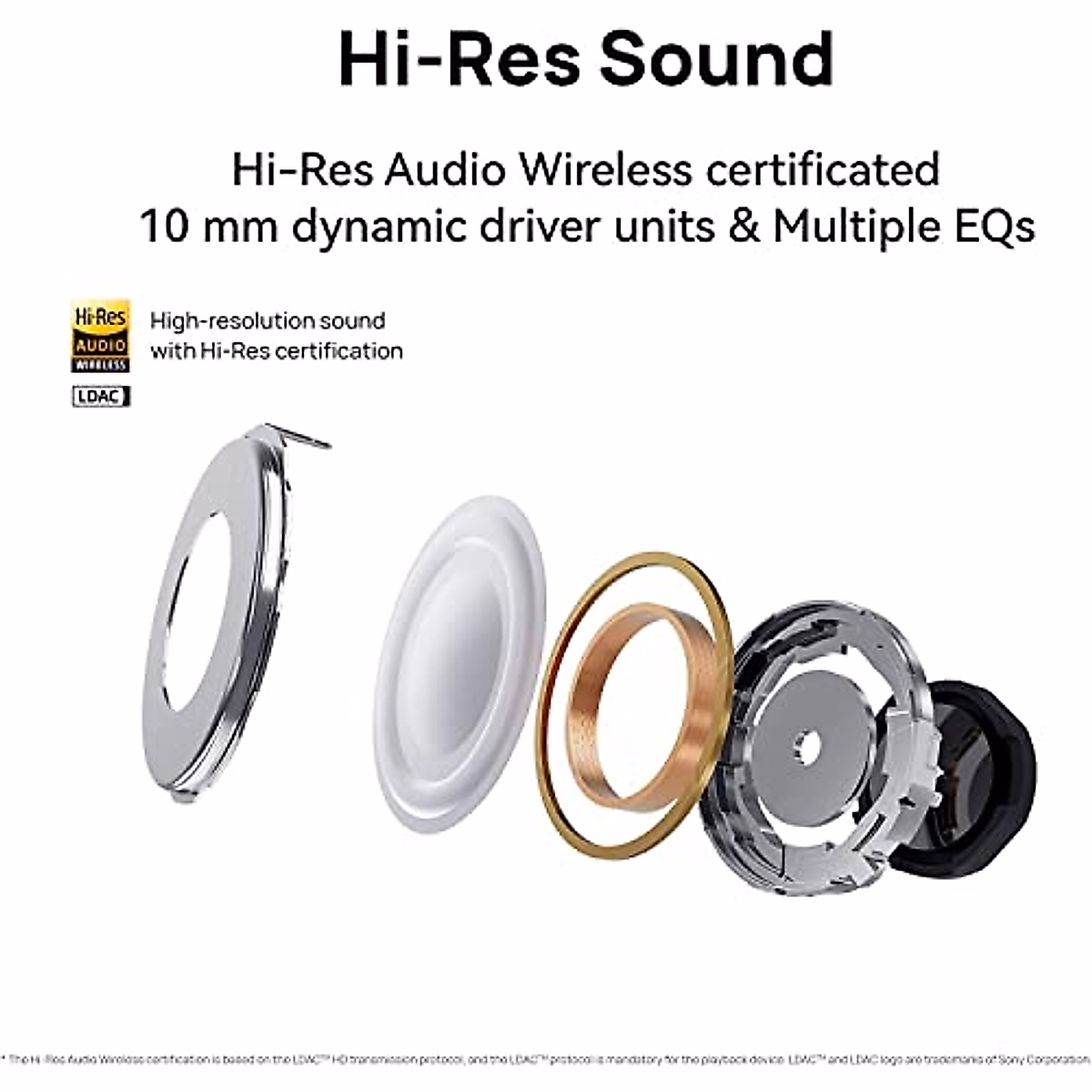 HUAWEI FreeBuds 5i Wireless Earbuds - Noise Cancelling Earphones with Long Lasting Battery Life - Bluetooth and Water Resistant in-Ear Headphones with Hi-Res Sound Certified - (Nebula Black)