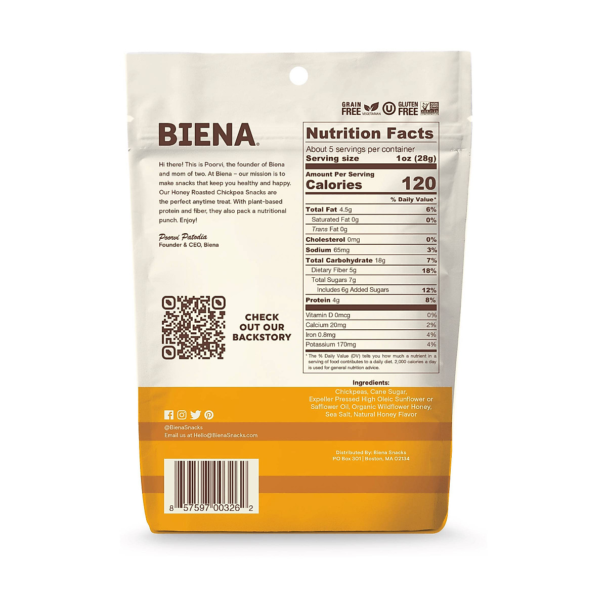Biena Snacks (Older Version)