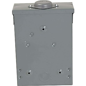Square D - HOM612L100RBCP Homeline 100 Amp 6-Space 12-Circuit Outdoor Main Lugs Load Center