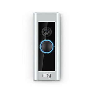 Certified Refurbished Ring Video Doorbell Pro, with HD Video, Motion Activated Alerts, Easy Installation (existing doorbell wiring required)