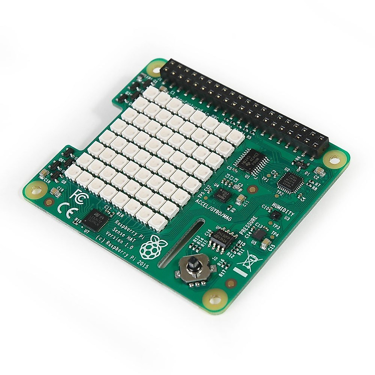 Raspberry Pi RASPBERRYPI-SENSEHAT Sense HAT with Orientation, Pressure, Humidity and Temperature Sensors