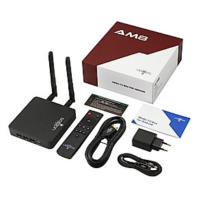 Ugoos AM8 8K Ultra HD Android TV Box Android 11.0 Amlogic S928X-J LPDDR4 4GB RAM 32GB ROM WiFi6E 1000M LAN BT5.3 USB3.0 Support AV1 H.265 8Kx4K 60fps HDR Set Top TV Box