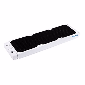 Alphacool NexXxos ST30 Full Copper 360mm Radiator V.2, 120mm x 3, Triple Fan, White