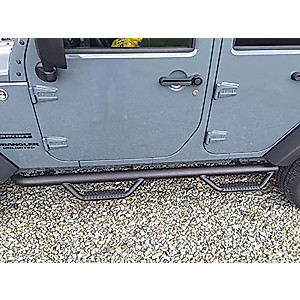 n-FAB | T0580CC | Nerf Step, Wheel 2 Wheel , Gloss Black, 05-15 Toyota Tacoma Double Cab 5' Short Bed