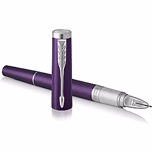 Parker Ingenuity Slim - 5th Technology Pen - Medium Nib - Blue Violet Barrel - Single Pen in Gift Box