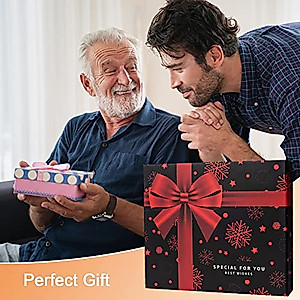 Hammer Multitool Snowflake Multitool Wrench Father's Day Gifts, Camping Hammer with Outdoor Survival Multi Tool and Carabiner, Birthday Gifts for Dad, Grandpa, Husband