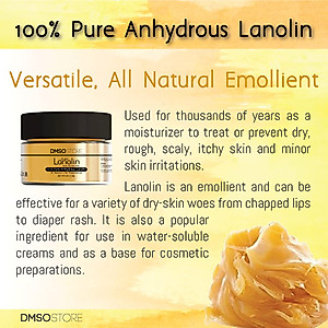 2 lbs. Grade Anhydrous Ultra Refined 100% Pure Skin Moisturizer