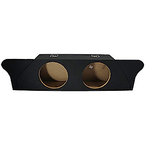 Compatible with 2010-2013 Chevy Camaro Ls Lt Ss Dual 12" Subwoofer Enclosure Speaker Sub Box New