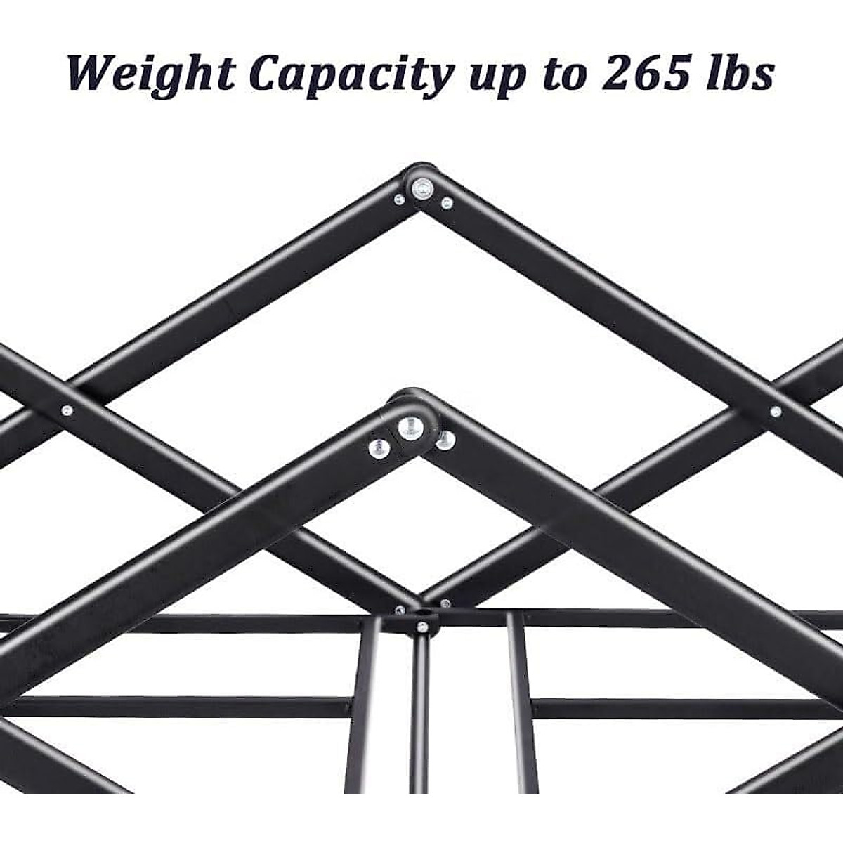 MeRcri Collapsible, Wagon Compras Convenient Collapsible Outdoor Utility Wagon - Heavy Duty, Adjustable Handle, Drink Holders - Portable Camping Trolley with Storage Bag