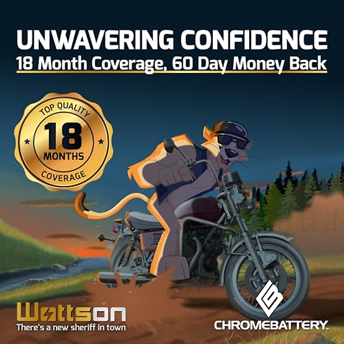 Chrome Battery 12V 15AH SLA Rechargeable Replacement Battery compatible with UPS Back Up, Electric Scooter, Wheelchair, Alarm, and More: 5.94 x 3.86 x 3.74, T2 Terminal