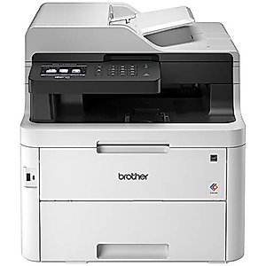 Brother MFC-L3750CDW Digital Color All-in-One Printer, Laser Printer Quality, Wireless /Duplex Printing, Amazon Dash Replenishment Ready