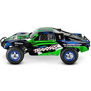 58034-1 - Slash: 1/10-Scale 2WD Short Course Racing Truck. Ready-to-Race with TQ 2.4GHz Radio System and XL-5 ESC (FWD/rev). Includes: 7-Cell NiMH 3000mAh Traxxas Battery