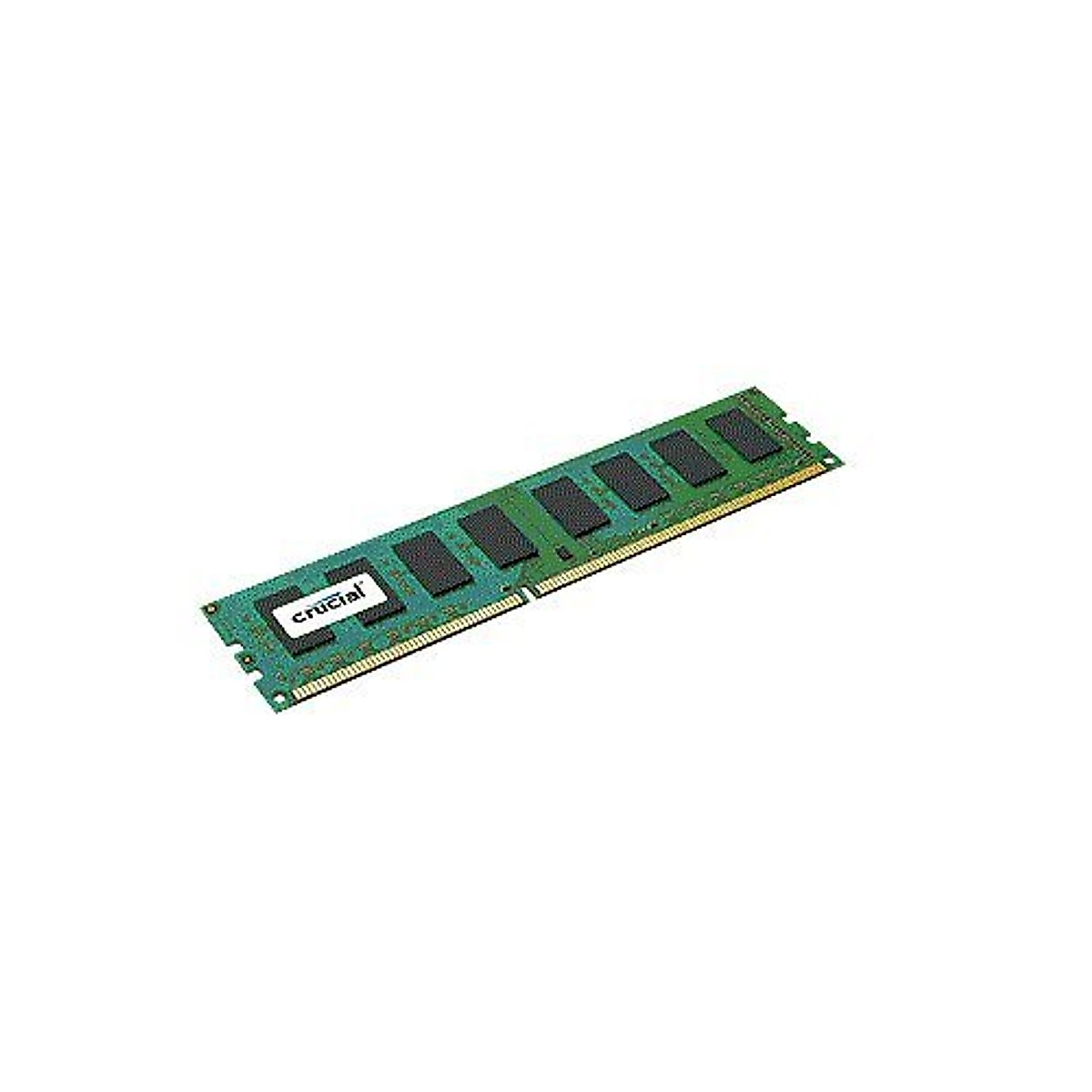 Crucial 4GB Single DDR3 1600 MT/s PC3-12800 CL11 Unbuffered UDIMM 240-Pin Desktop Memory Module CT51264BA160B