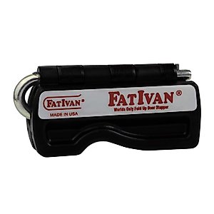 The Original Fat Ivan Fold Up Door Chock with Magnet (Black)