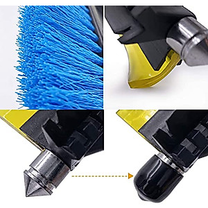 Car Snow Brush Removal Extendable with Ice Scraper and Ice Breaker Detachable Snow Mover for Car Auto SUV Truck Windshield Windows