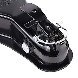 NBJINGYI 2" 8000lbs A-Frame Trailer Coupler Fits 2 in Hitch Ball Yoke-Style Class IV Black