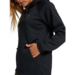 Burton Women's Crown Weatherproof Pullover Fleece, True Black, XXS