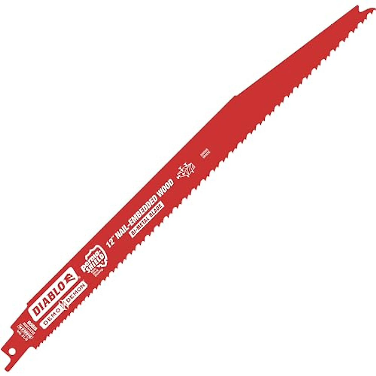 Diablo Demo Demon Reciprocating Saw Blades - 5-Pk. 12in.L, 6/12 TPI, Model Number DS1212BW5