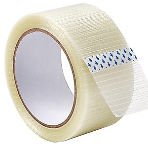 HSTECH Semi Transparent Duct Tape, Heavy Duty Waterproof Tape, High Performance Weather Resistant Tape for Discreet Repairs and Mounting Residential Commercial and Industrial Uses (1 in x 22 Yards)