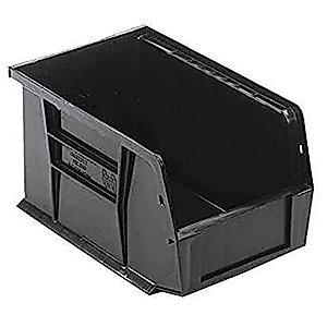 ULTRA STACK & HANG BIN BLACK 9-1/4in x 6in x 5in