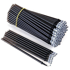 N.D 50pcs Erasable Pen Refill, 0.5mm Needle Head Black Replacement Gel Ink Pen Refill for Kids Students Writing Stationery Supplies