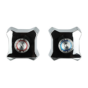 DANCO Durable Metal Constructed Tub/Shower Faucet Handles for Kohler, Chrome, 2-1/16-Inches, 1-Pack (88768)