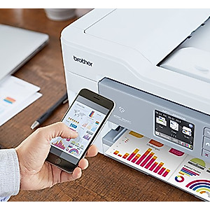 Brother MFC-J995DW INKvestmentTank Color Inkjet All-in-One Printer with Mobile Device and Duplex Printing, Up To 1-Year of Ink In-box, Amazon Dash Replenishment Ready