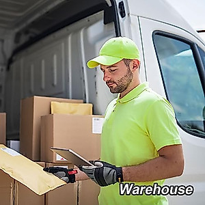 KAYGO Work Gloves For Men, KG125M Mechanic Utility Work Gloves for All Purpose, Excellent Grip, Heavy Duty, Improved Dexterity, Touch Screen,Medium