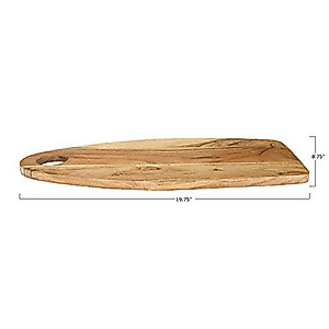 Bloomingville Acacia Wood Cheese Handle Cutting Board, Brown