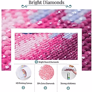 DIY 5D Diamond Painting Kits for Adults Full Drill Diamond Painting Saint Michael The Archangel Religious for Home Wall Decor 30x40cm/11.8x15.8inch