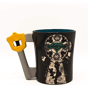 Silver Buffalo Disney Kingdom Hearts Mickey and Sora 3D Sculpted Ceramic Mug, 20-Ounces