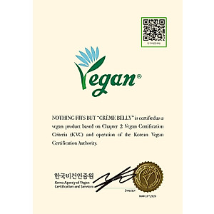 NOTHING FITS BUT Crème Belly Botaniceutical Maternity Herbal Vegan Cream for Stretch Marks Cream for Pregnancy with Rosemary, Green Tea and Chamomile Extracts (6.8 fl oz / 200ml)