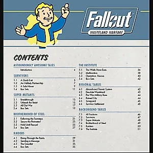 Impressions FalloutWasteland Warfare: Astoundingly Awesome Tales: Chapter 1 - Expansion RPG Paperback Book (MUH052247)