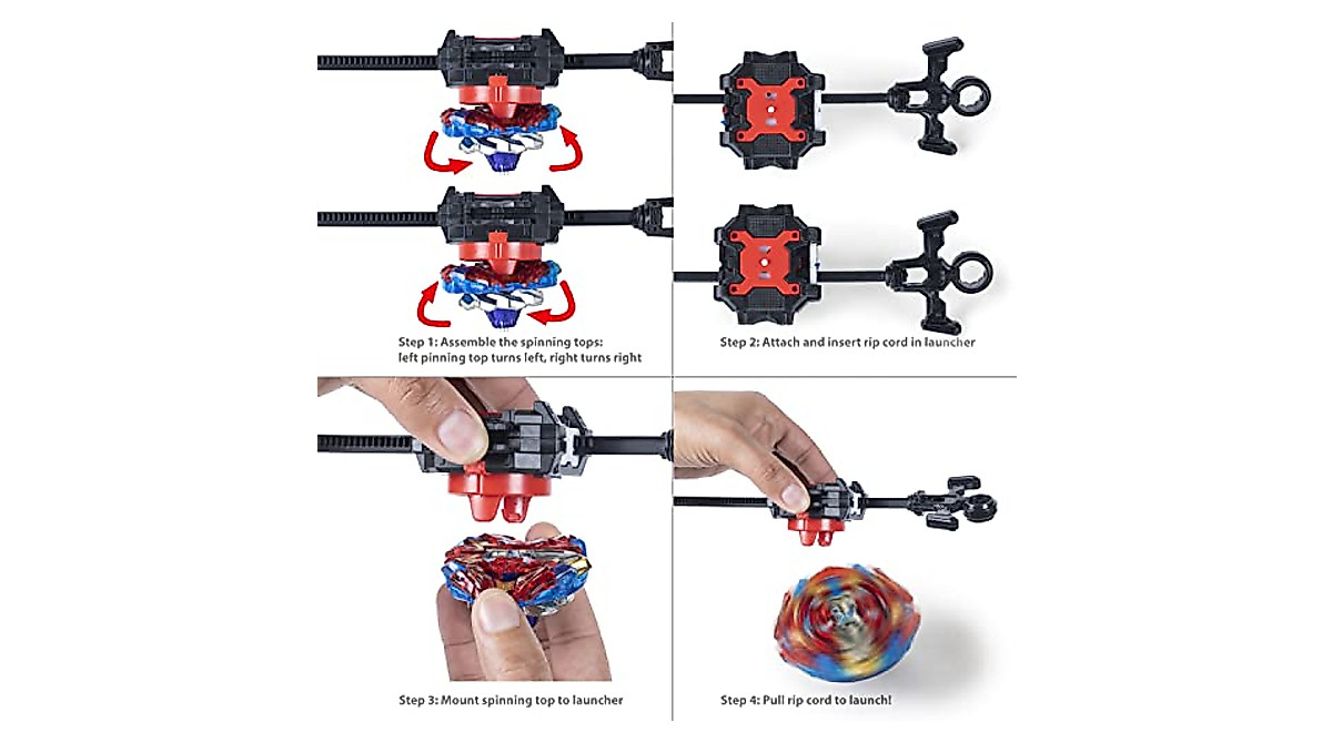 Crush Bey Battling Blades Starter Set - Fun for Kids