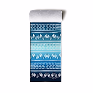 YETI YOGA - The Diamond Yoga Towel, Lightweight Slip-Free Yoga Mat Towel, 100% Microfiber