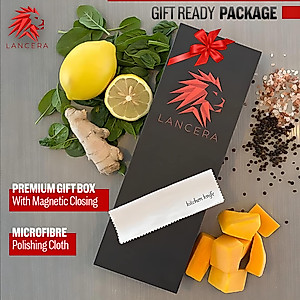 Cleaver Knife 7 Inch Stainless Steel - Professional Chef Knife With Pakka Wood Full Tang Handle, Heavy Duty Blade For Home Kitchen And Restaurant