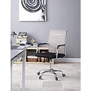 Hodedah Import Mesh Office Chair Black