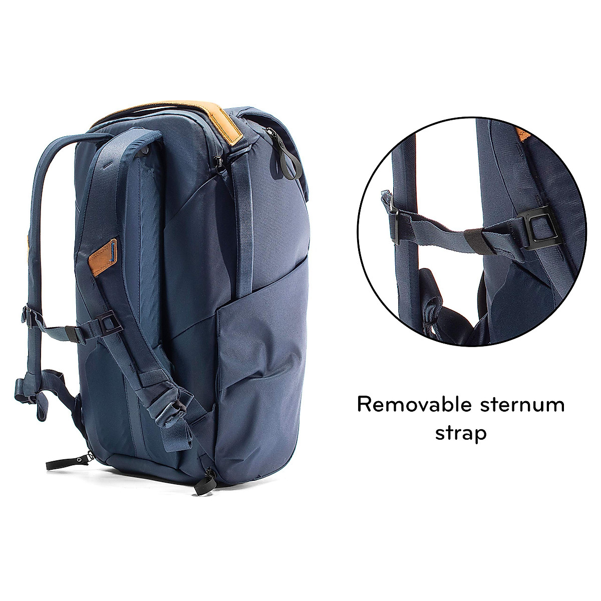 Peak Design Everyday Backpack V2 30L Midnight, Camera Bag, Laptop Backpack with Tablet Sleeves (BEDB-30-MN-2)