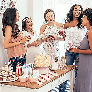 300 Pcs 4 Inch Tear Drop Mini Appetizer Plates Plastic Spoons Catering Supplies Small Mini Spoons Tasting Spoons Appetizer Dishes Mini Dessert Bowls Dessert Spoons Disposable Spoons for Party (White)