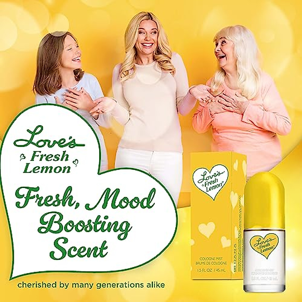 Dana Love's Fresh Lemon Cologne Mist 1.5 Fl. Oz.