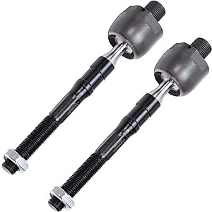 Detroit Axle - Front 6pc Tie Rods Kit for 06-12 Ford Fusion Lincoln MKZ Zephyr 06-09 Mercury Milan, 4 Suspension Outer & Inner Tie Rod Ends 2 Boots Replacement 2006 2007 2008 2009 2010 2011 2012